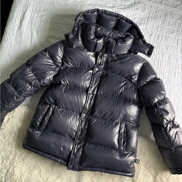 Aritzia | Jackets & Coats | Aritzia Super Puff Down Puffer Coat Higloss ...